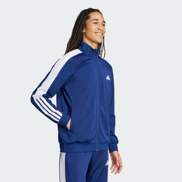 adidas Colourblock Track Top - Blue | adidas UK