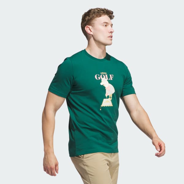 adidas Chip Greens Graphic Tee - Green | adidas Australia