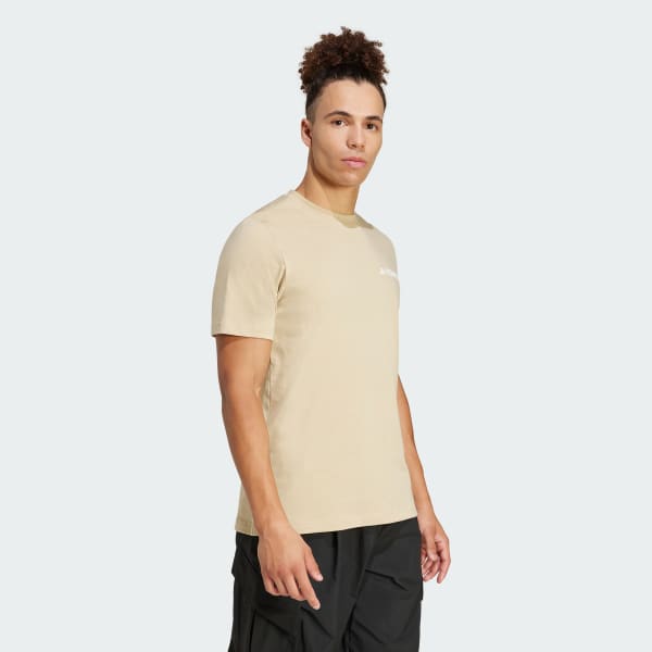 Camiseta Estampada Terrex - Bege adidas | adidas Brasil