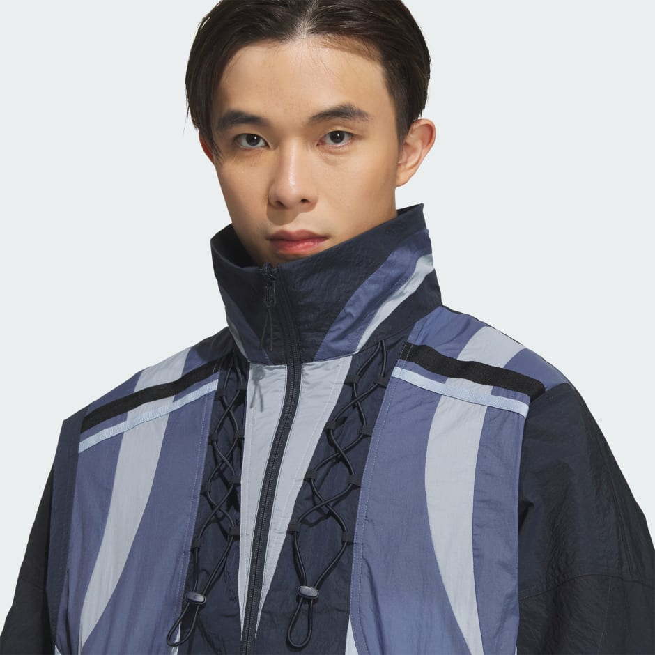 Future Style Woven Jacket (Gender Neutral) - Blue | adidas Hong Kong