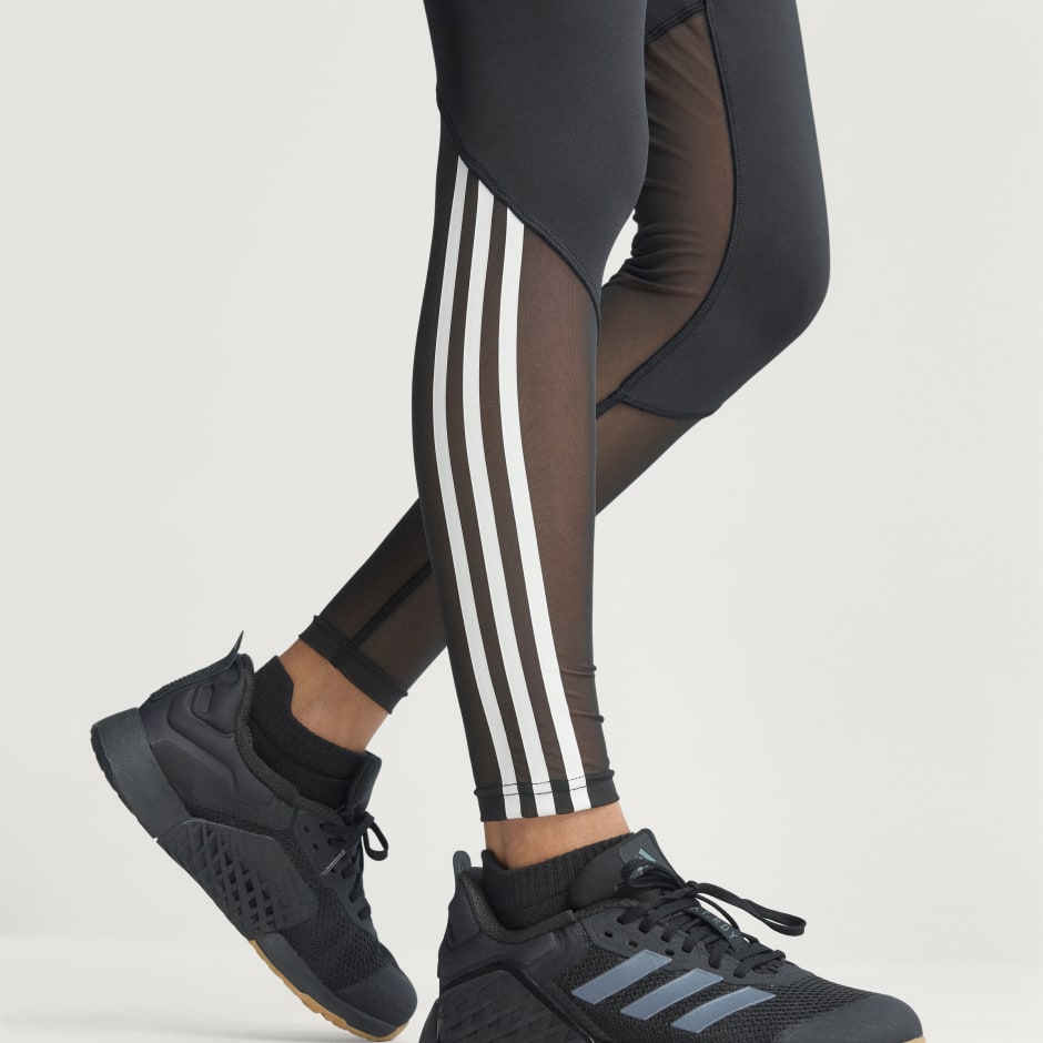 Clothing - Hyperglam Full-Length Leggings - Black | adidas South Africa
