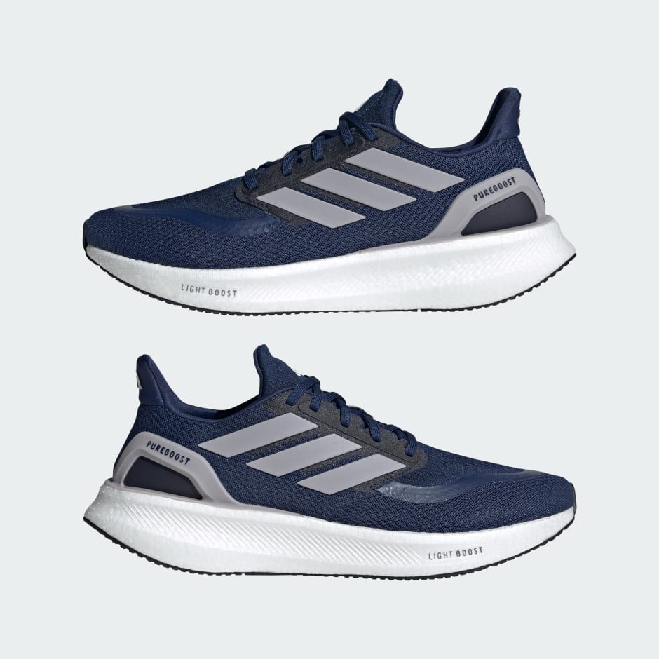 Men's Shoes - Pureboost 5 Running Shoes - Blue | adidas Saudi Arabia
