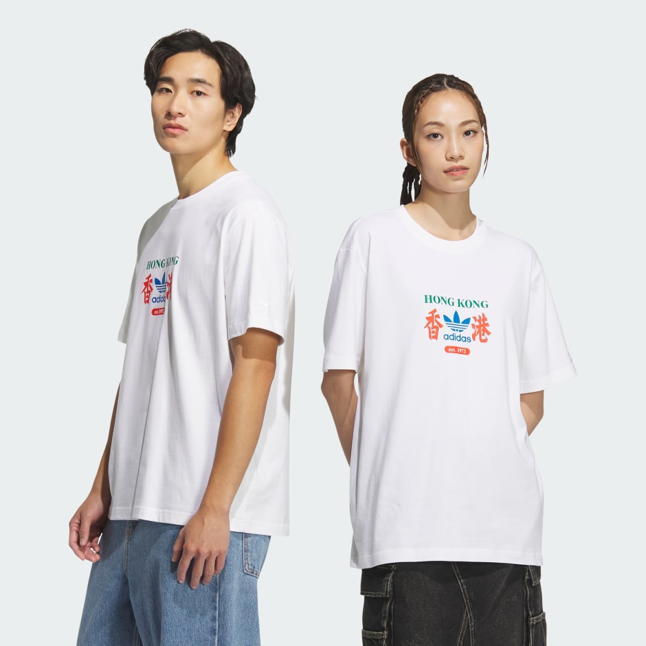 OG HK BRAND TEE - White | adidas Hong Kong