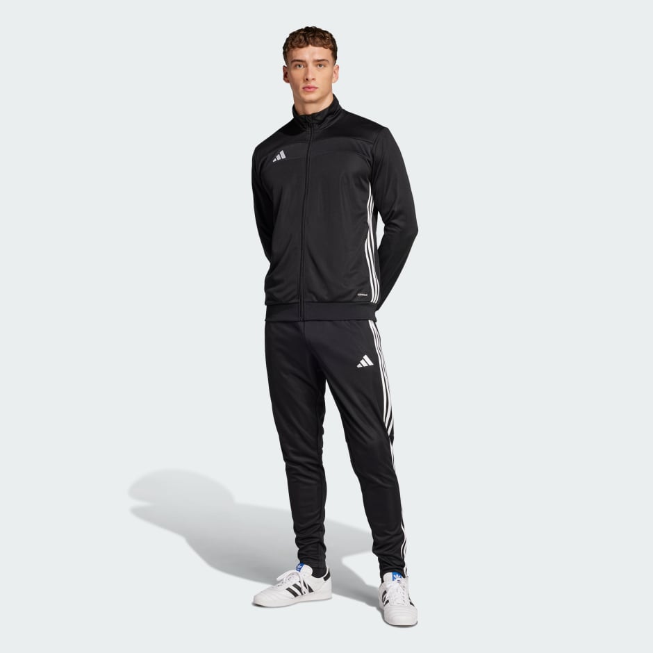 Clothing - Tiro 25 Essentials Training Jacket - Black | adidas South Africa