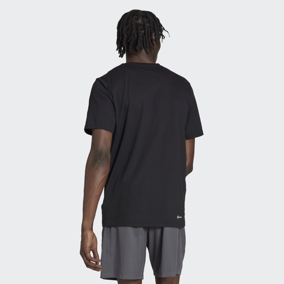 adidas Train Essentials Feelready Training Tee - Black | adidas UAE