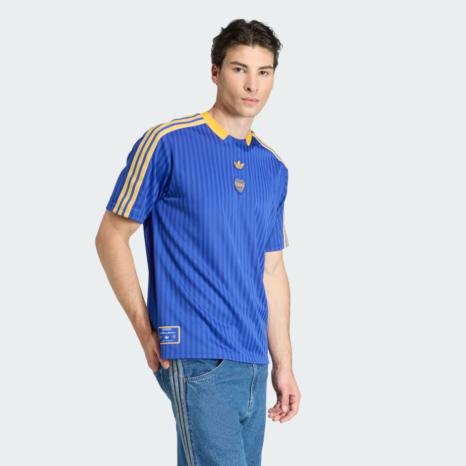 Clothing - Boca Juniors Terrace Icons Jersey - Blue | adidas Kuwait