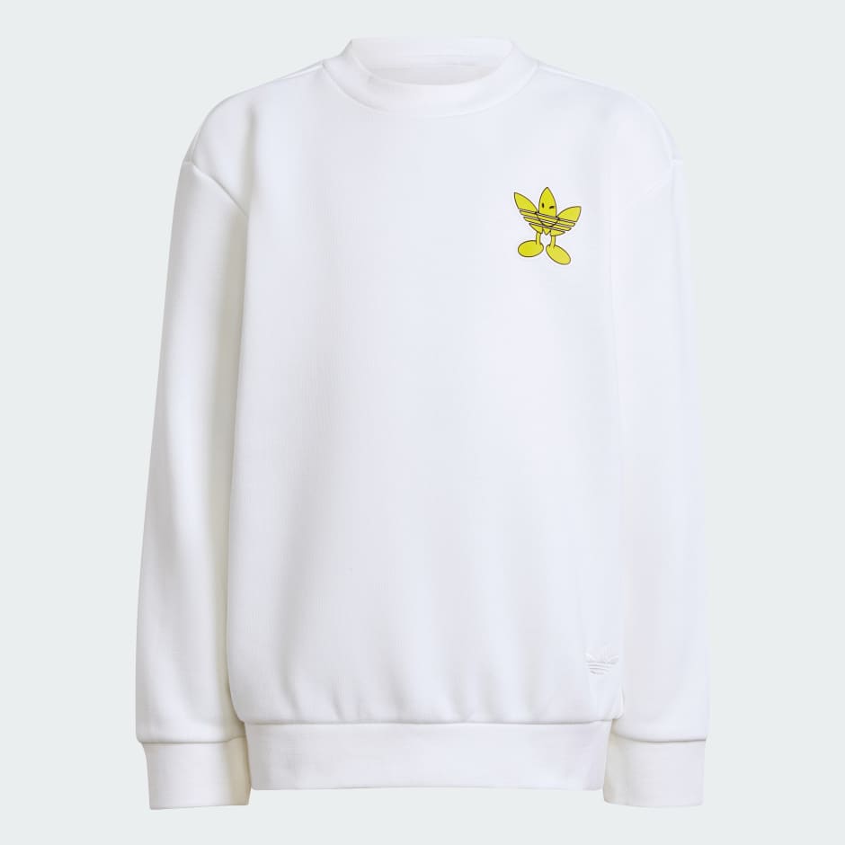 All products - adidas Originals x Smiley World Crew Set - White ...