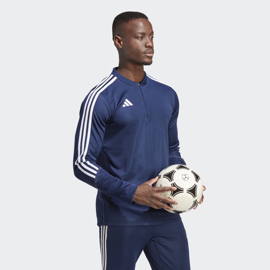 Clothing - Tiro 23 Club Training Top - Blue | adidas South Africa
