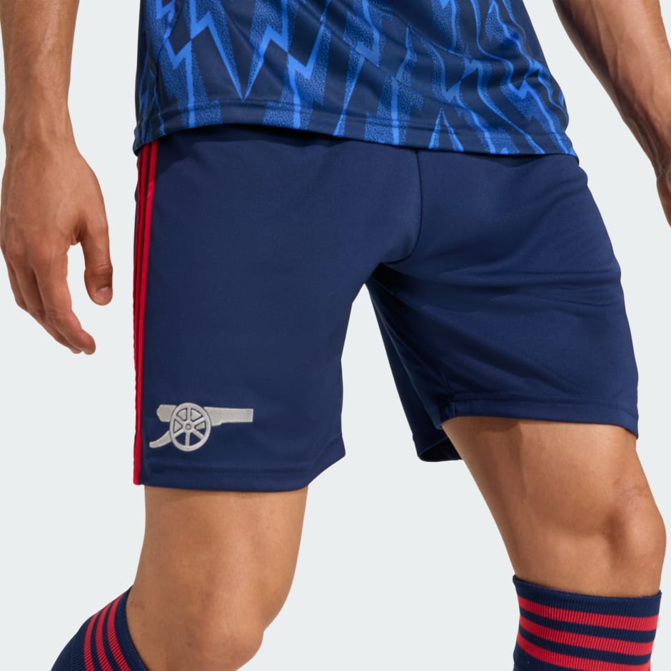 Arsenal 25/26 Away Shorts - Blue | adidas Hong Kong