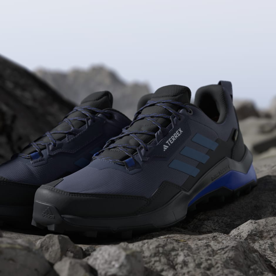Men's Shoes - Terrex AX4 GORE-TEX Hiking Shoes - Blue | adidas Saudi Arabia