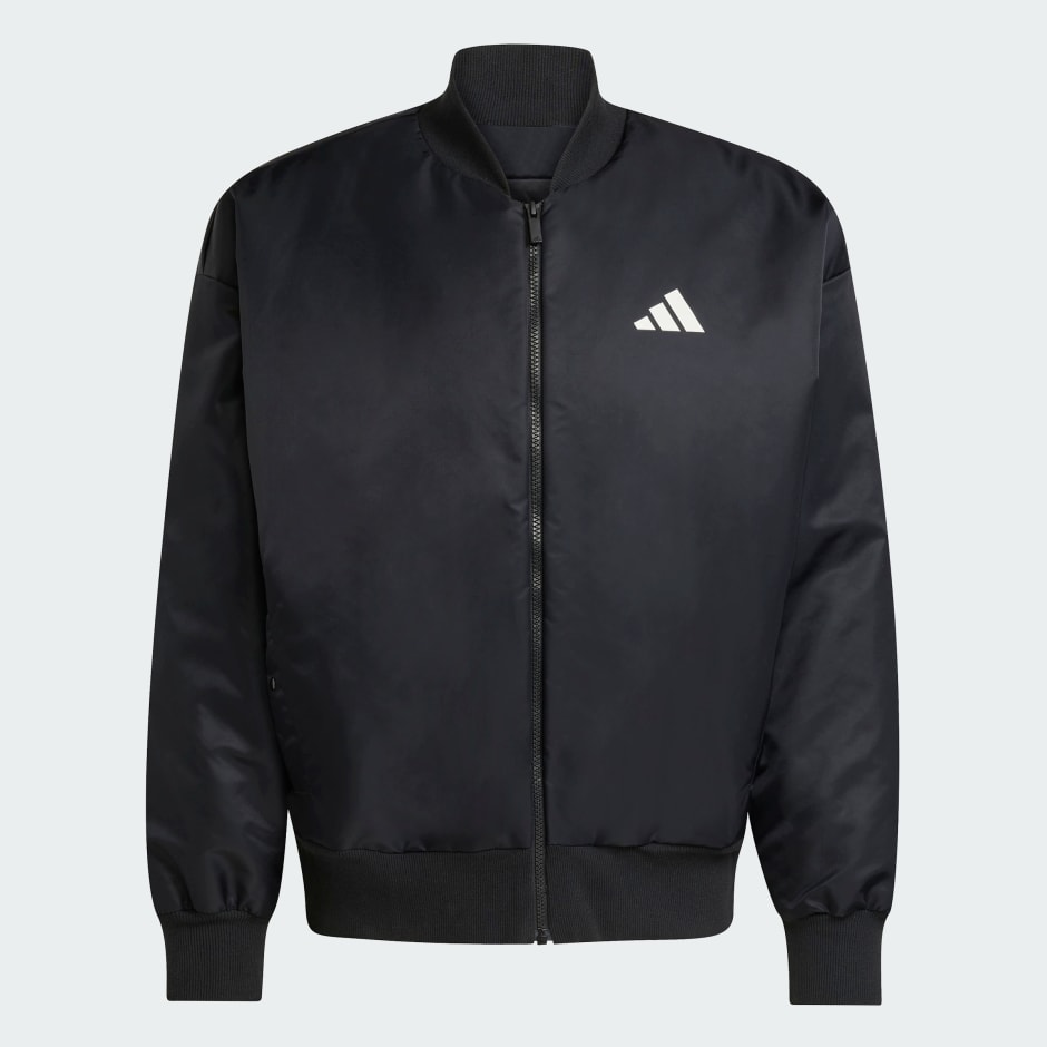 adidas Stadium Bomber - Black | adidas UAE
