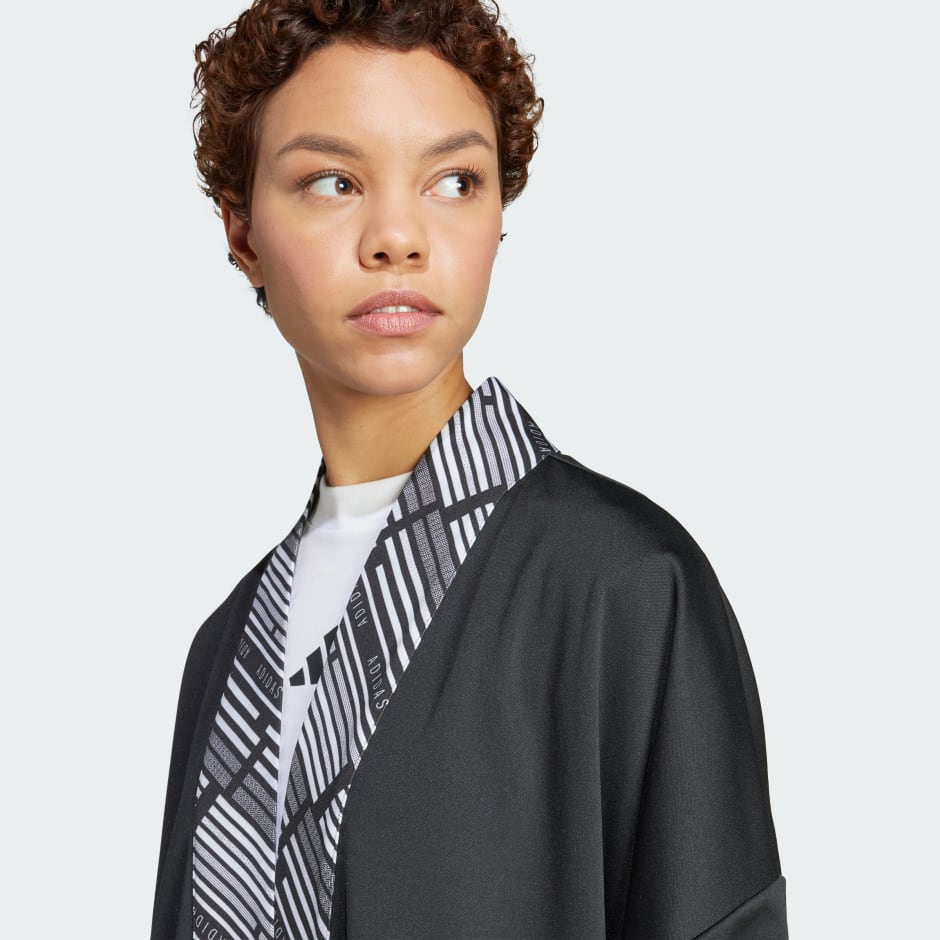 adidas Lightbound Extra Long Cover Up - Black | adidas UAE