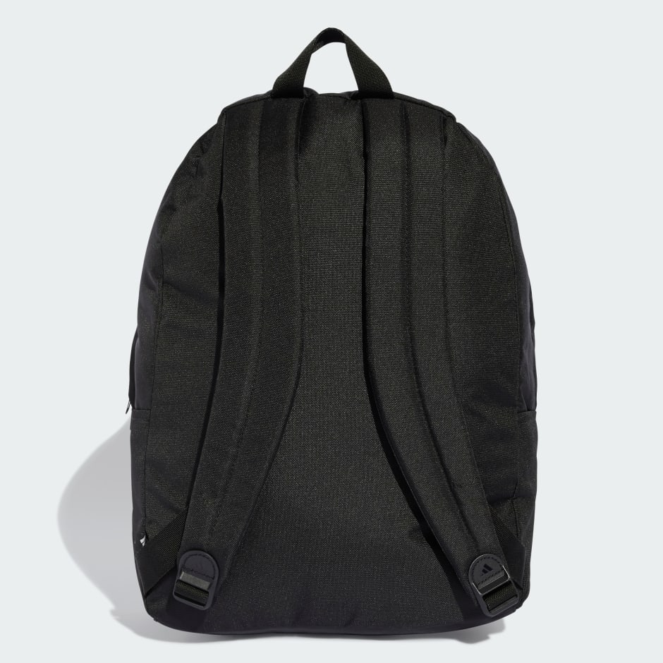 adidas Classic Back-to-School Stripes Backpack - Black | adidas UAE