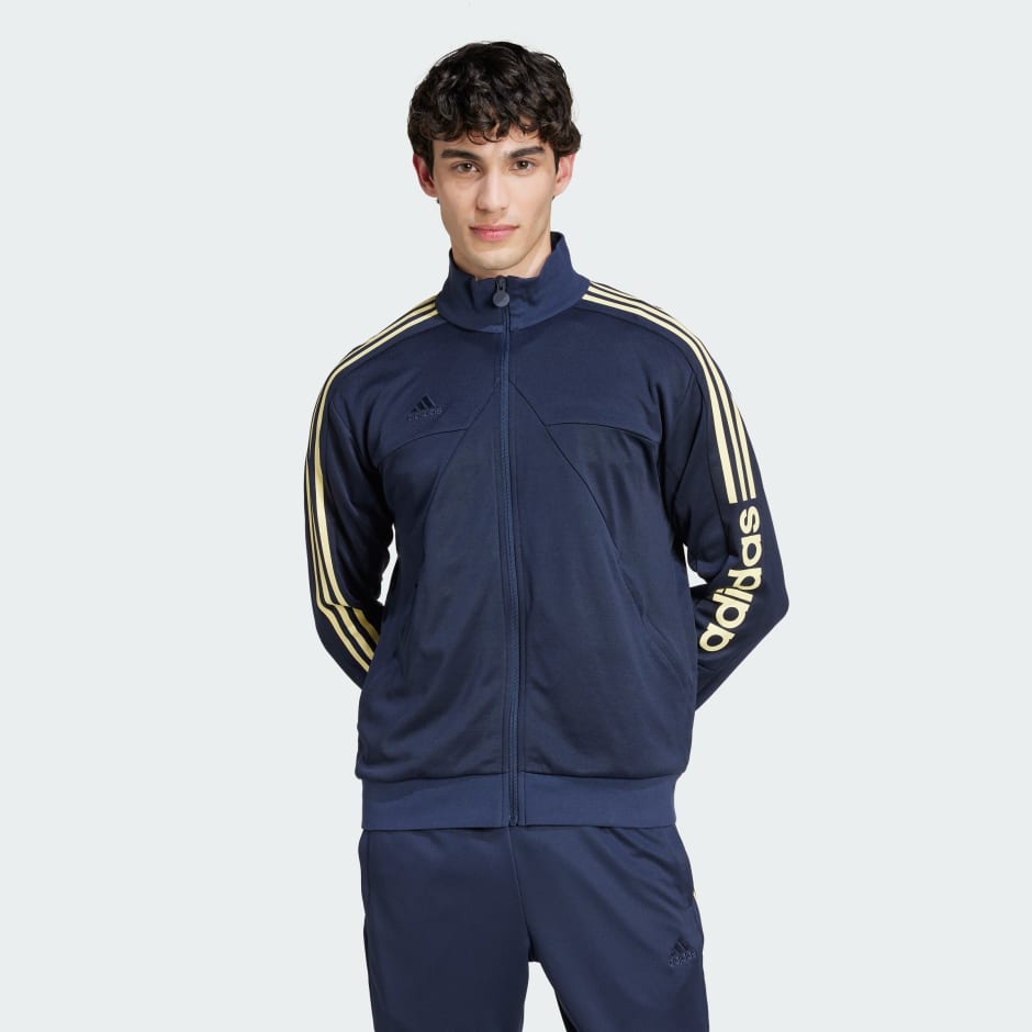 adidas Tiro Wordmark Track Jacket - Blue | adidas UAE