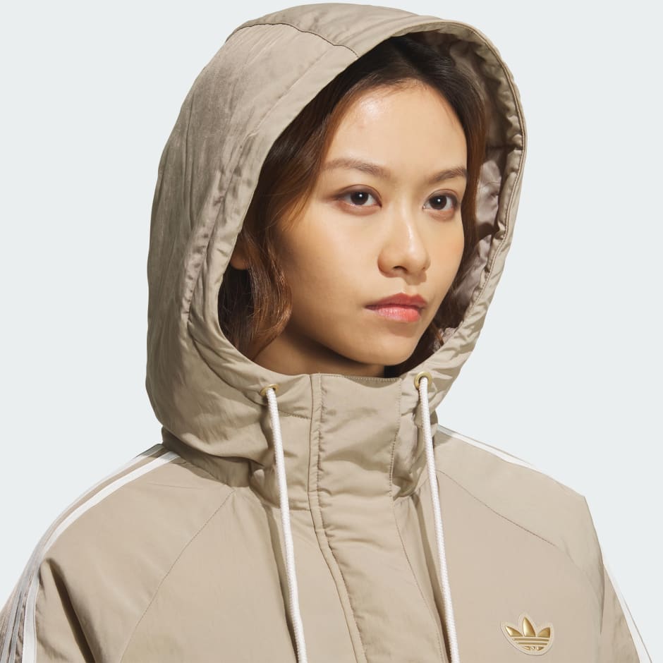 CNY Padded Jacket - Brown | adidas Hong Kong