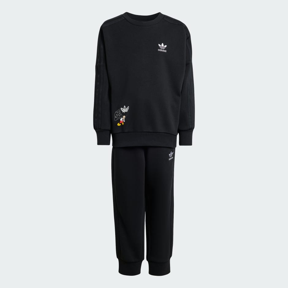 adidas adidas x Disney Mickey Mouse Crew Set Kids - Black | adidas TZ