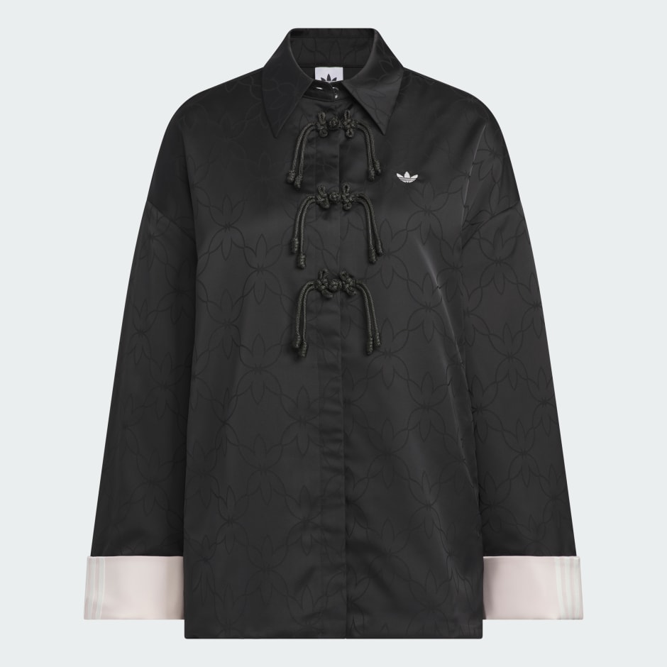 New Chinese Shirt Jacket - Black | adidas Hong Kong