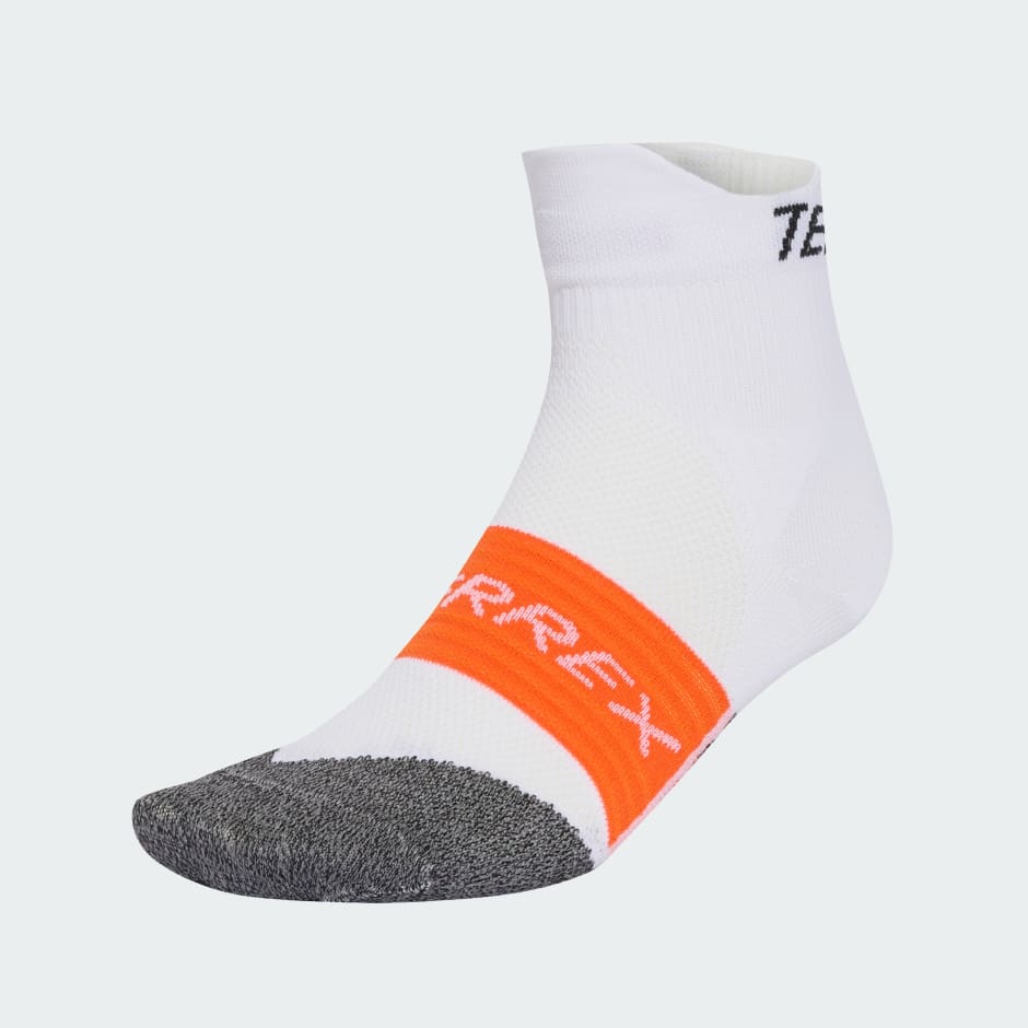 Accessories - Terrex Heat.Rdy Trail Running Agravic Crew Socks - White ...