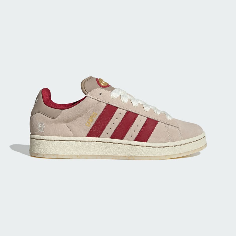 Campus CNY Lea Shoes - Burgundy | adidas Hong Kong