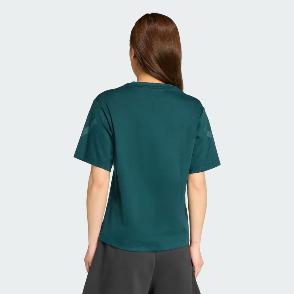 Women's Clothing - adidas Z.N.E. Tee - Green | adidas Saudi Arabia