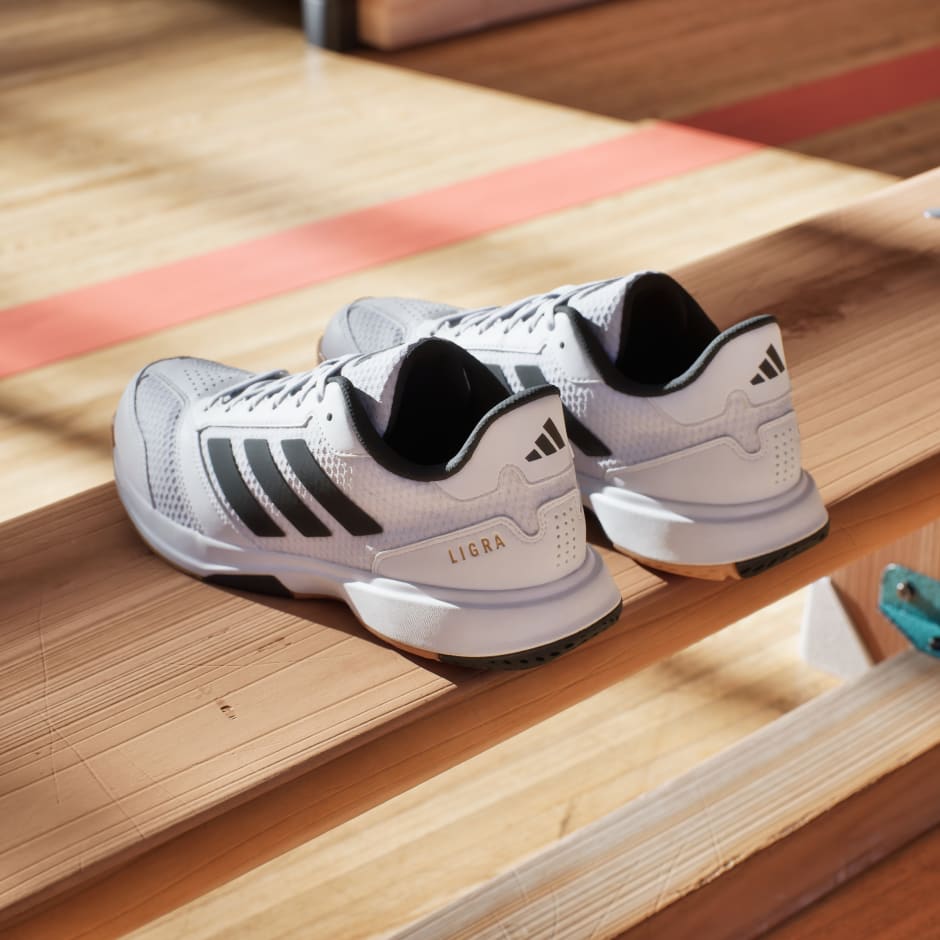 Shoes - Ligra 8 Indoor Shoes - White | adidas South Africa