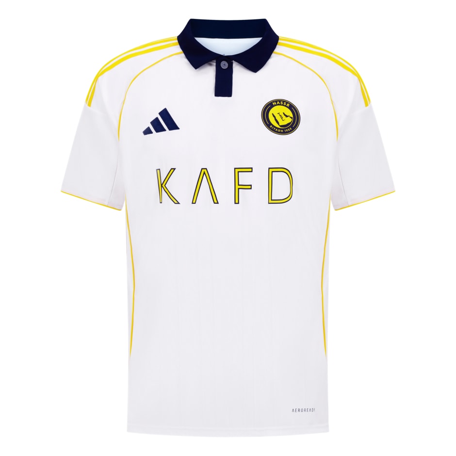 Men's Clothing - ALNASSR 25/26 THIRD JERSEY - White | adidas Saudi Arabia