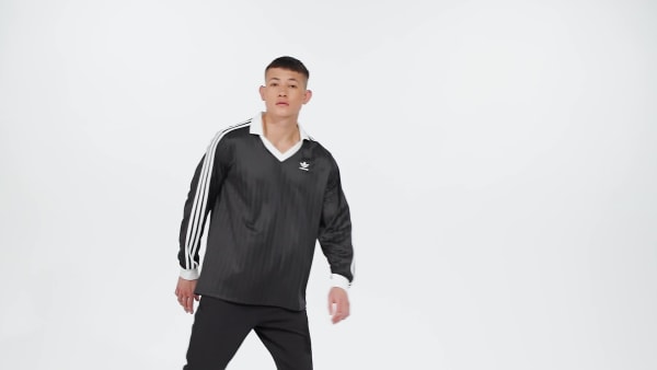 adidas Adicolor Piqué Football Long Sleeve Long-Sleeve Top ...