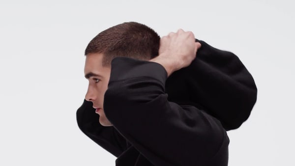 adidas Reversed French Terry Hoodie (Gender Neutral) - Black | Unisex ...