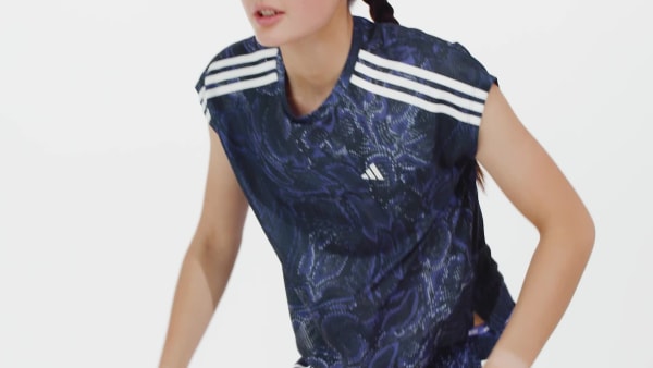 adidas AEROREADY T-Shirt - Blau | adidas Deutschland
