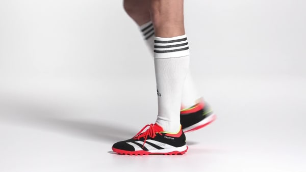 adidas Predator 24 Elite Turf Soccer Shoes - Black | Free Shipping with ...